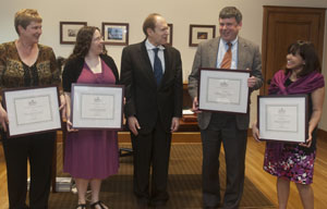 Four Arts & Sciences staff members recognized for outstanding work - The Source - WashU