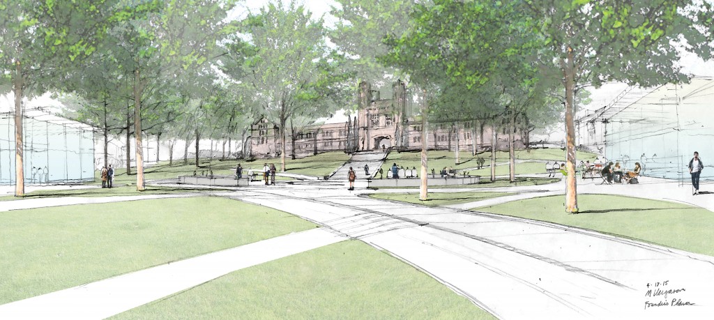 Board of Trustees approves plan to transform east end of Danforth ...