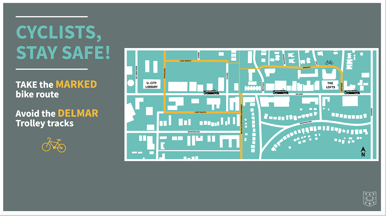 New bike route helps cyclists avoid Loop Trolley tracks - The Source ...