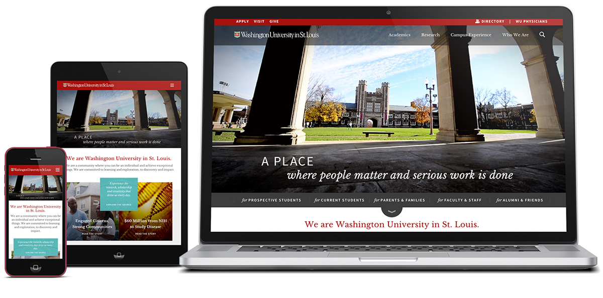 A new digital experience for Washington University - The Source - WashU