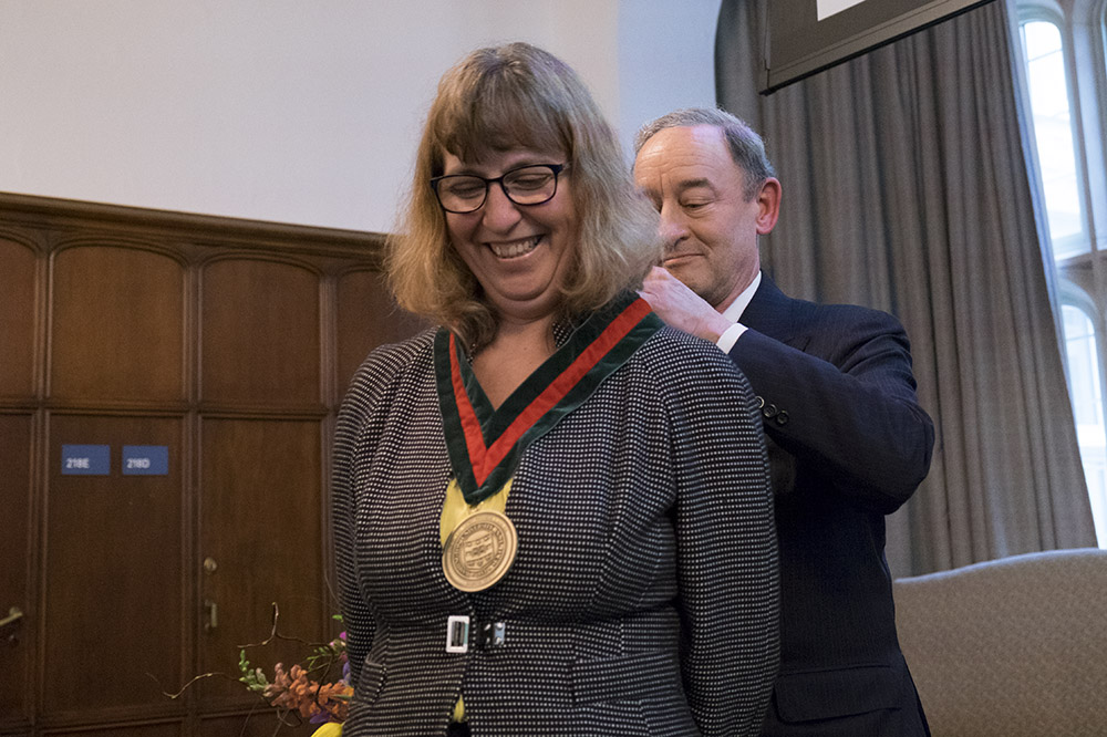 Jonson-Reid installed as Ralph and Muriel Pumphrey Professor of Social ...