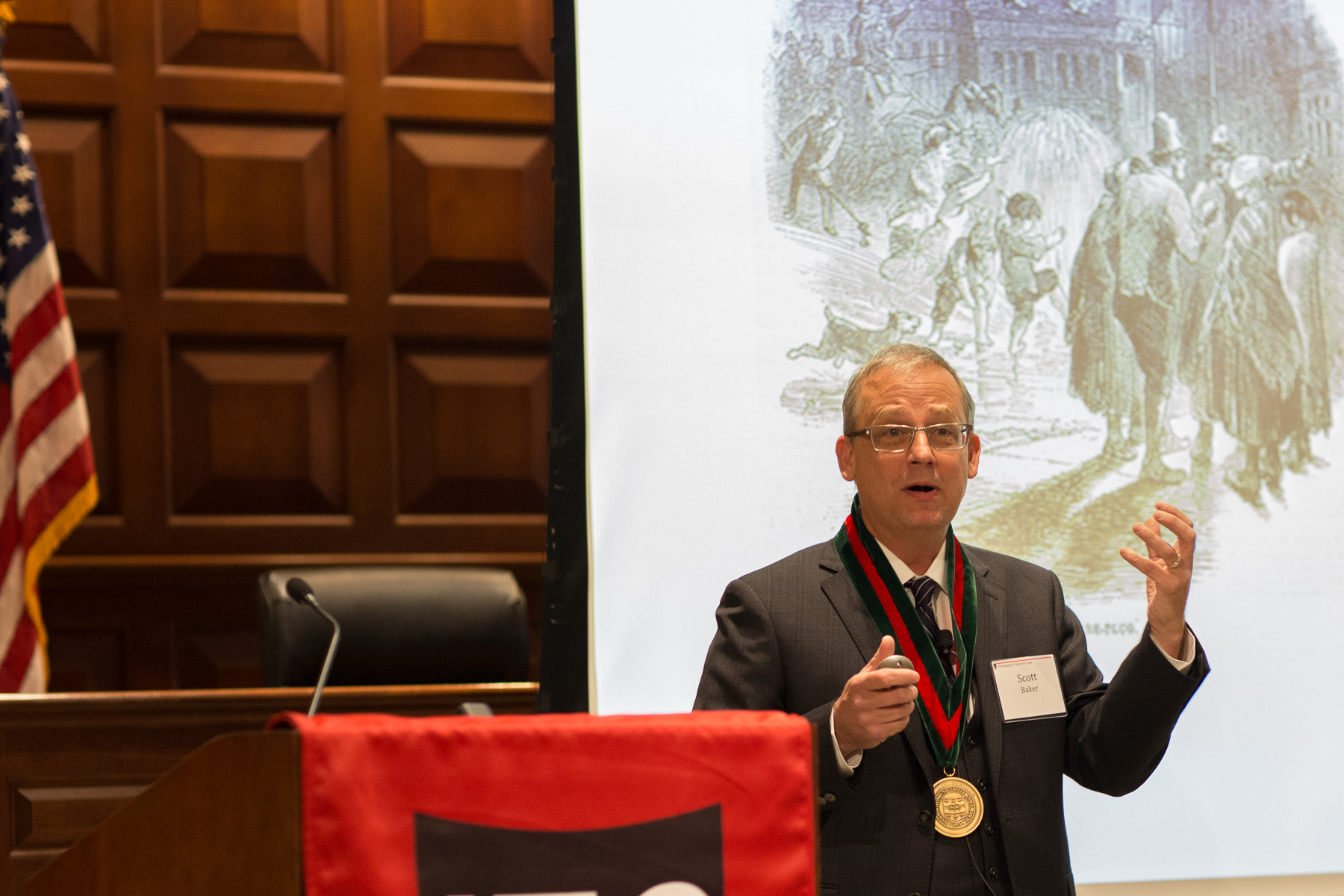 Baker installed as Kirsch Professor - The Source - WashU