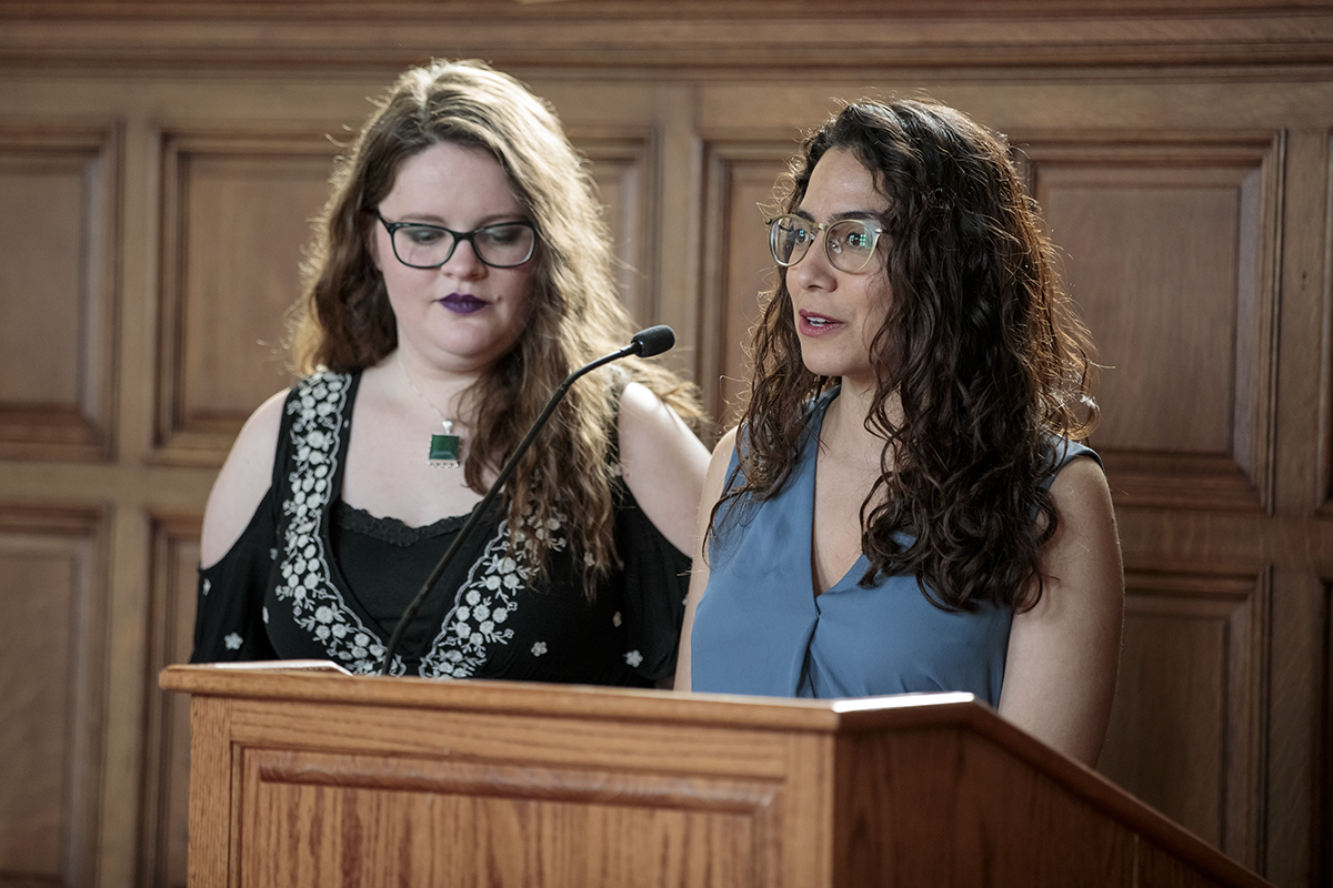 Women faculty give awards to graduate students - The Source - WashU