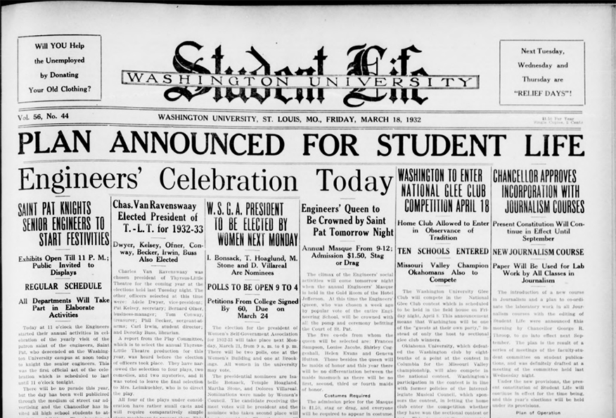 Student Life wins top media awards - The Source - WashU