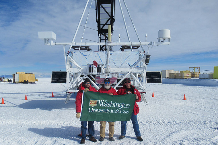 Cosmic ray telescope launches from Antarctica - The Source - WashU