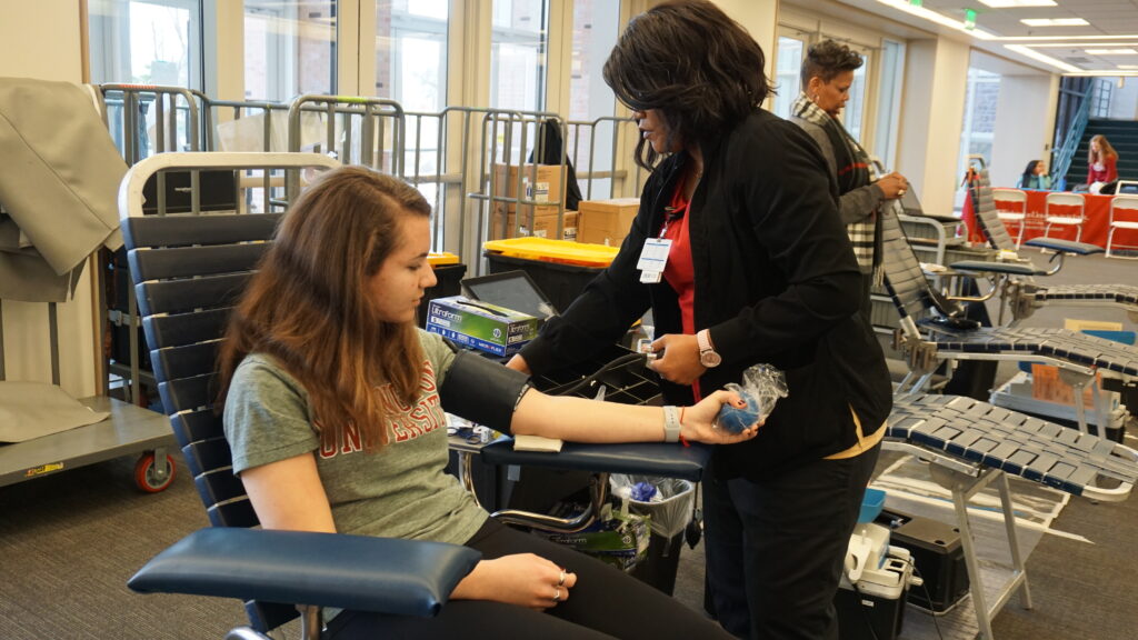 Blood drive encourages student groups' participation - The Source - WashU
