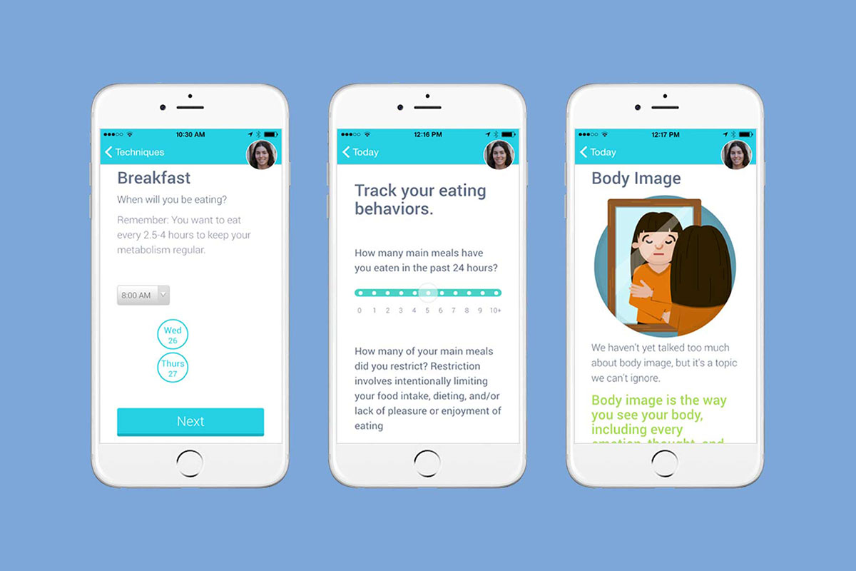 College students access eating disorders therapy via phone app - The ...
