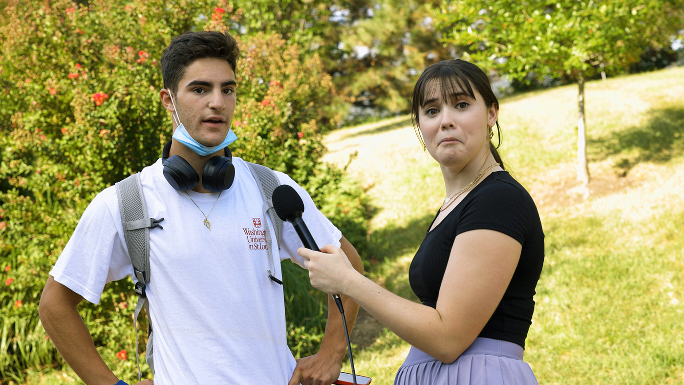 Video: First day for first-year students - The Source - WashU