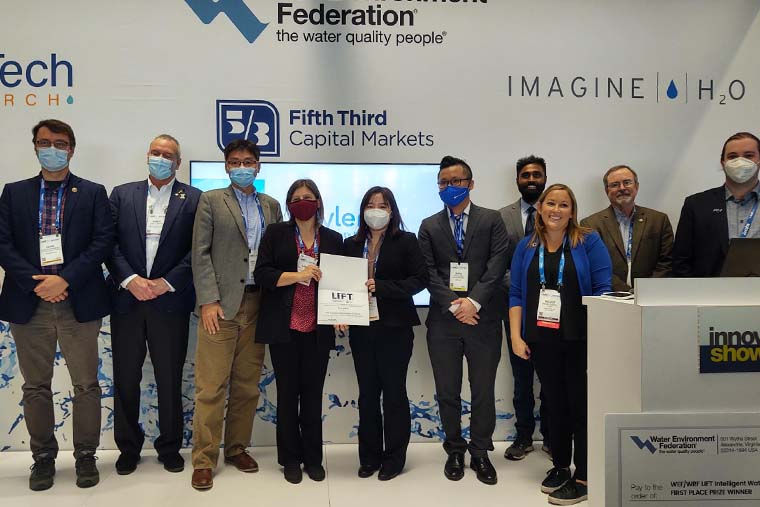 Engineering team honored in water systems challenge - The Source - WashU