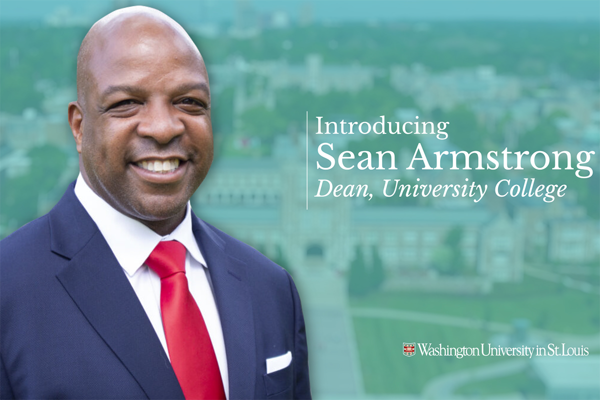 Get to know Sean Armstrong - The Source - WashU
