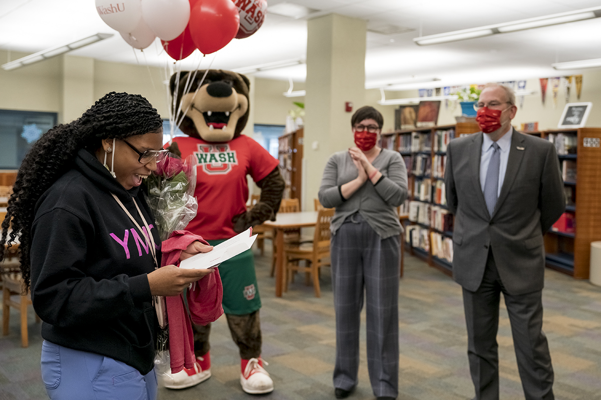 St. Louis student surprised with WashU Pledge scholarship - The Source ...