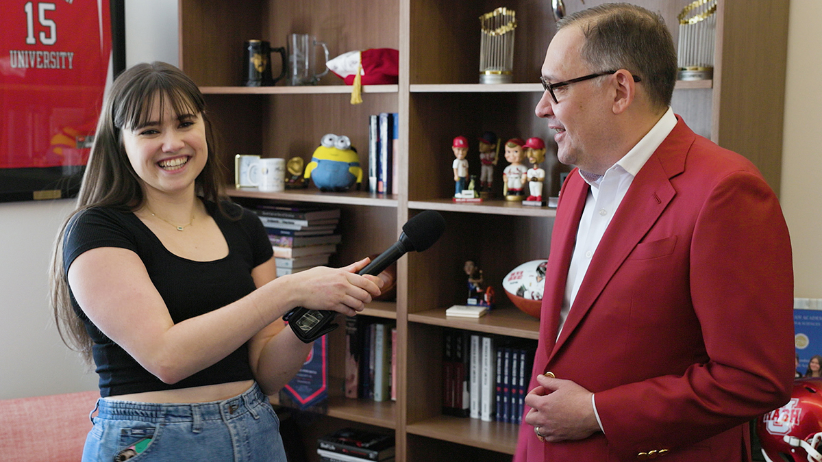 Amanda on the Street: Commencement chat with Chancellor Martin - The ...