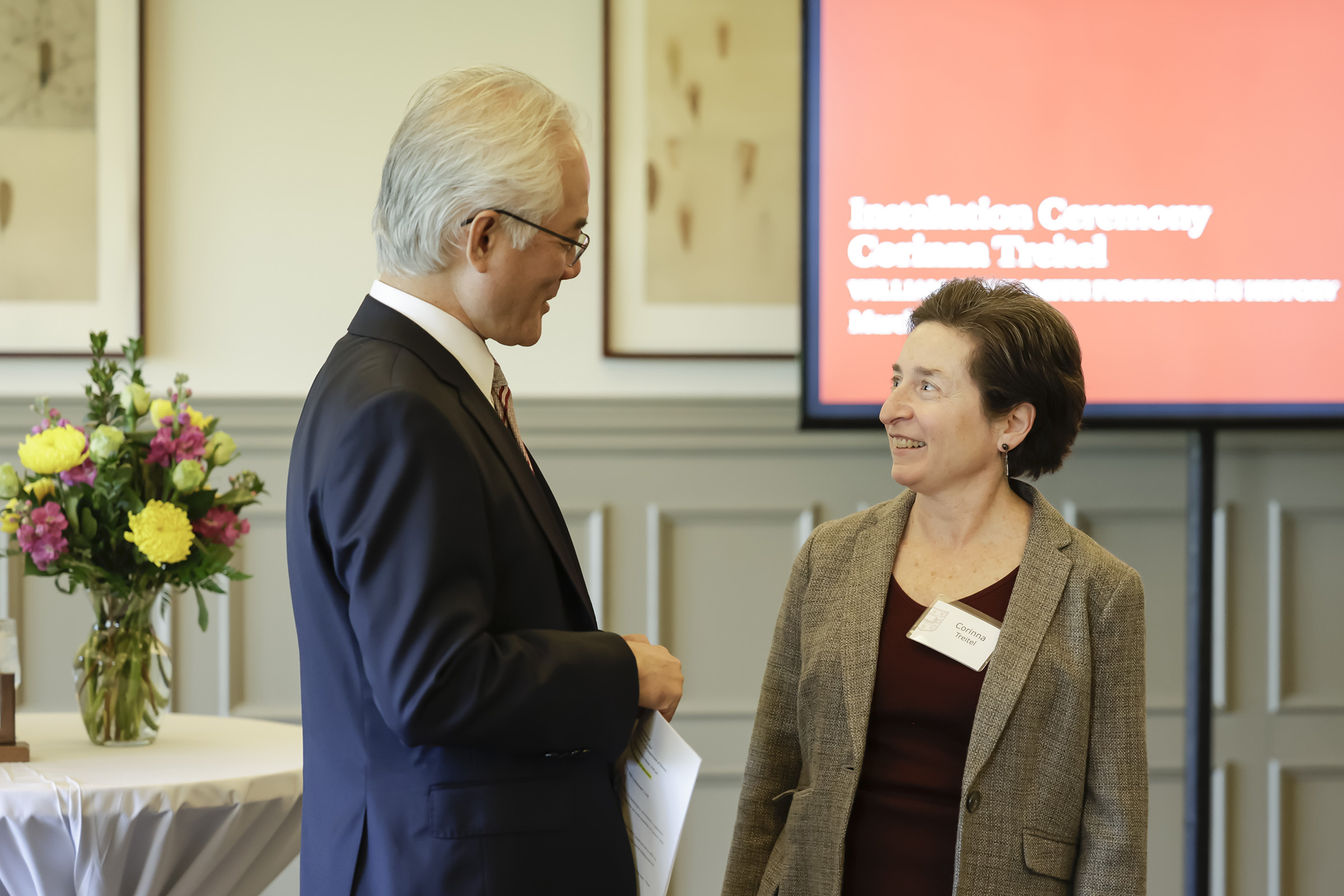 Treitel installed as William Eliot Smith Professor in History - The ...