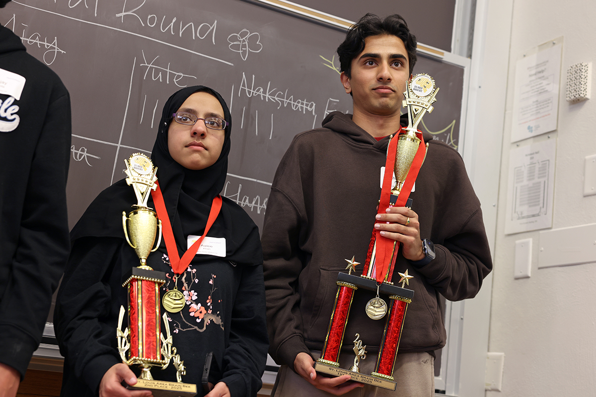 St. Louis high school students compete, meet experts at WashU Brain Bee ...