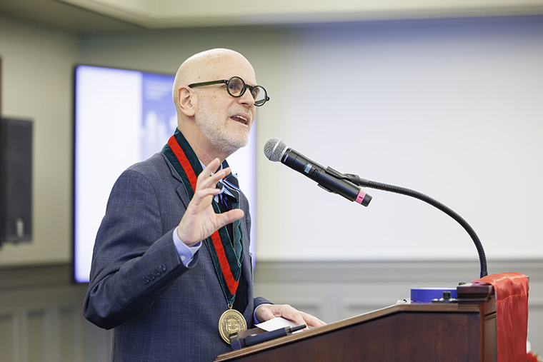 Judaken installed as Gloria M. Goldstein Professor of Jewish History ...